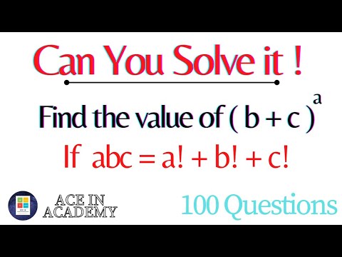 You should be able to solve this ! - YouTube