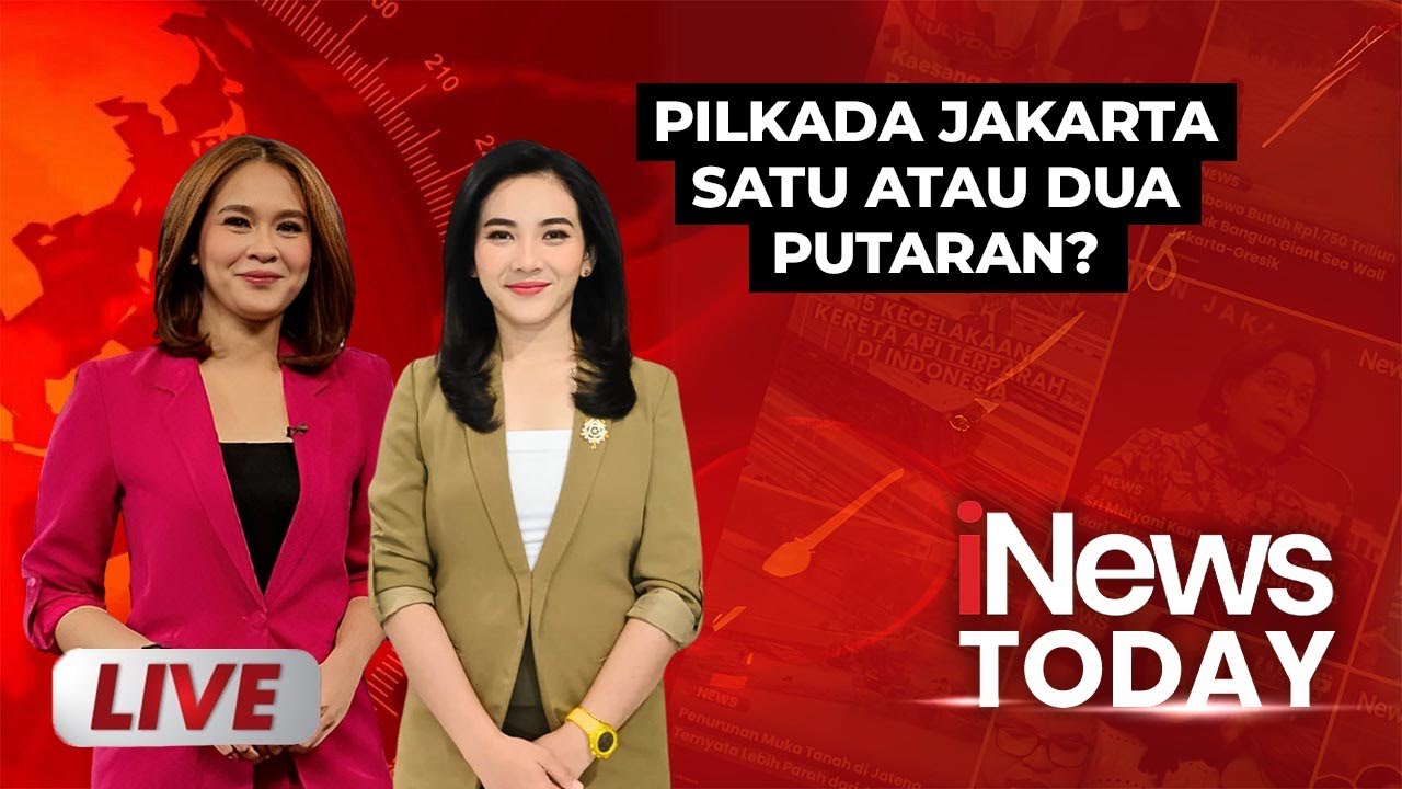 🔴LIVE NOW - Pilkada Jakarta Satu atau Dua Putaran? - iNews Today | Jumat, 29 November 2024 - YouTube