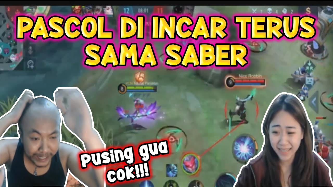 PASCOL DI INCAR TERUS SAMA SABER, SAMPE PUSING!!! - YouTube
