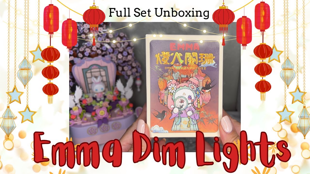 Emma Dim Lights Full Set Unboxing - YouTube