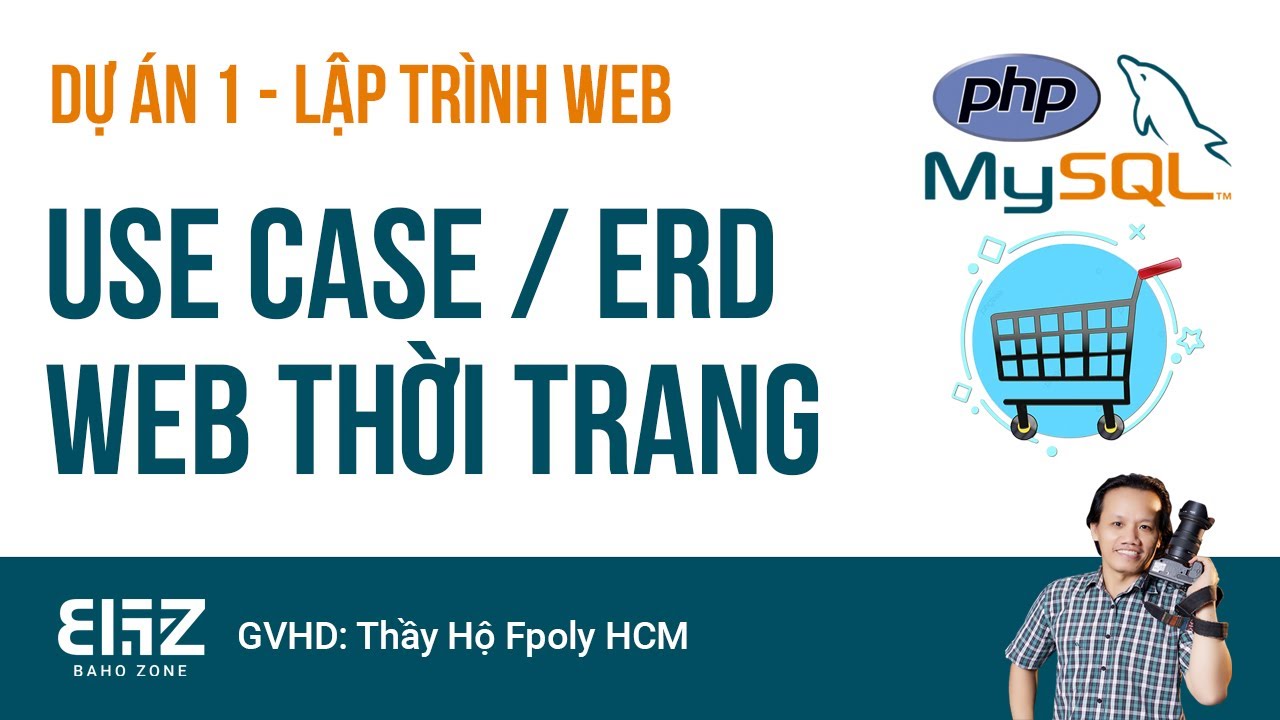 Dự án 1 php mysql - Sơ đồ ERD website bán hàng thời trang - YouTube
