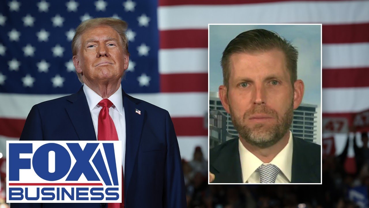 'LAUGHABLE': Eric Trump tears into Dems over Trump tax talking points ...