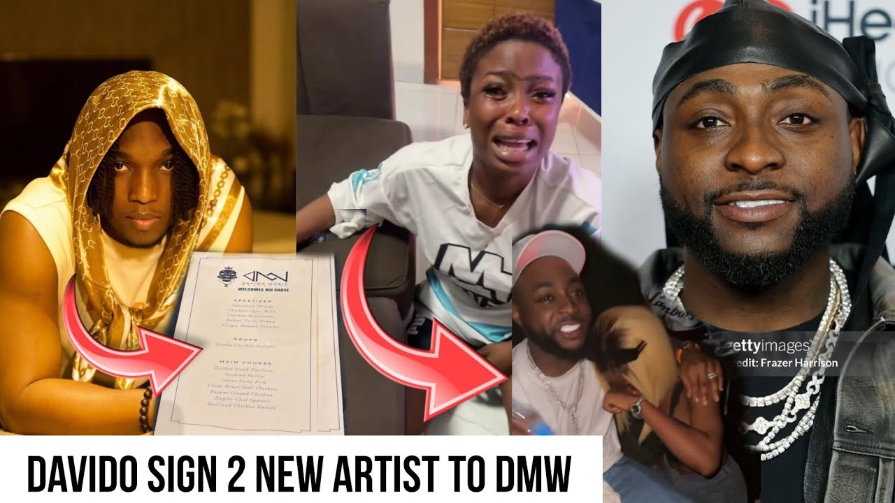 Davido Signed 2 New Artists To Dmw Label As Their Songs Made Him Love ...