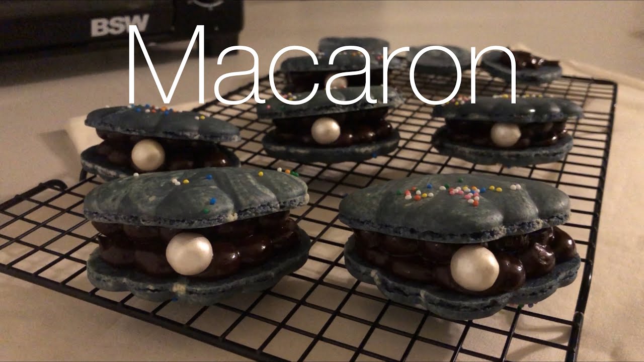 조개 마카롱 Clam macaron - YouTube