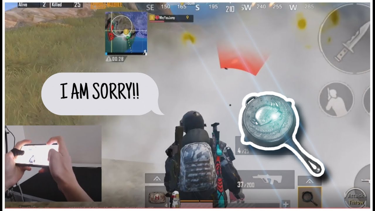 Throwing Pan to Last Guy ? | PUBG Mobile - YouTube