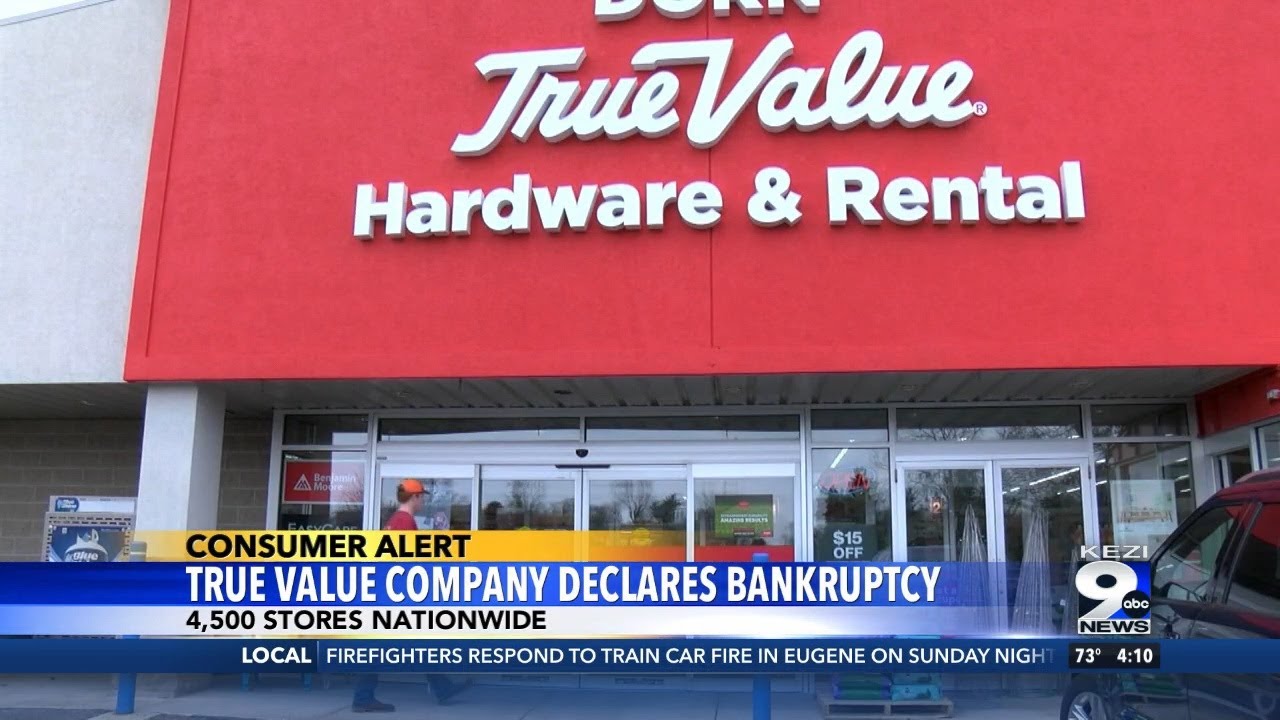 True Value Hardware files for bankruptcy - YouTube