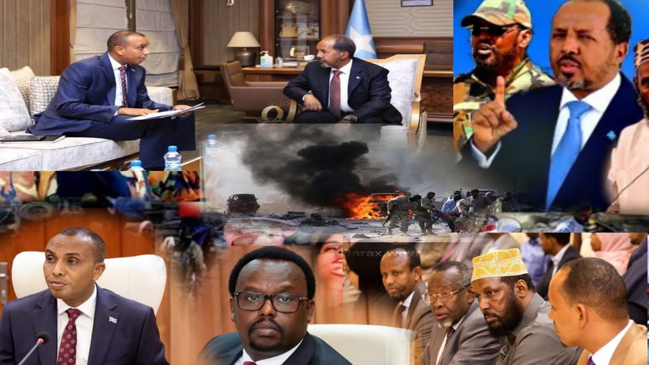 Deg Deg Xasan sheikh iyo Xamze oo isku dhacay. Raisal wasaaraha oo ceeb ...