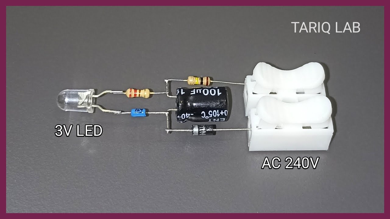 AC 240V LED Flasher - YouTube