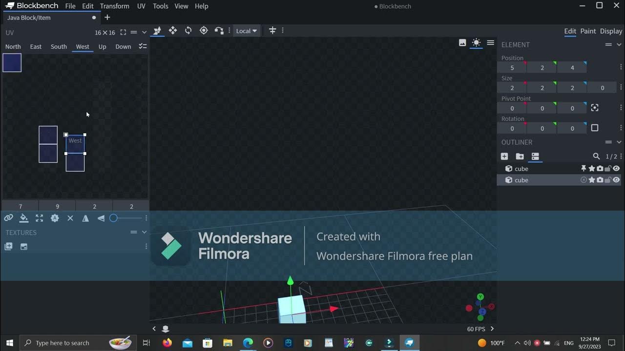 Blockbench Minecraft Texture Test Tutorial - YouTube