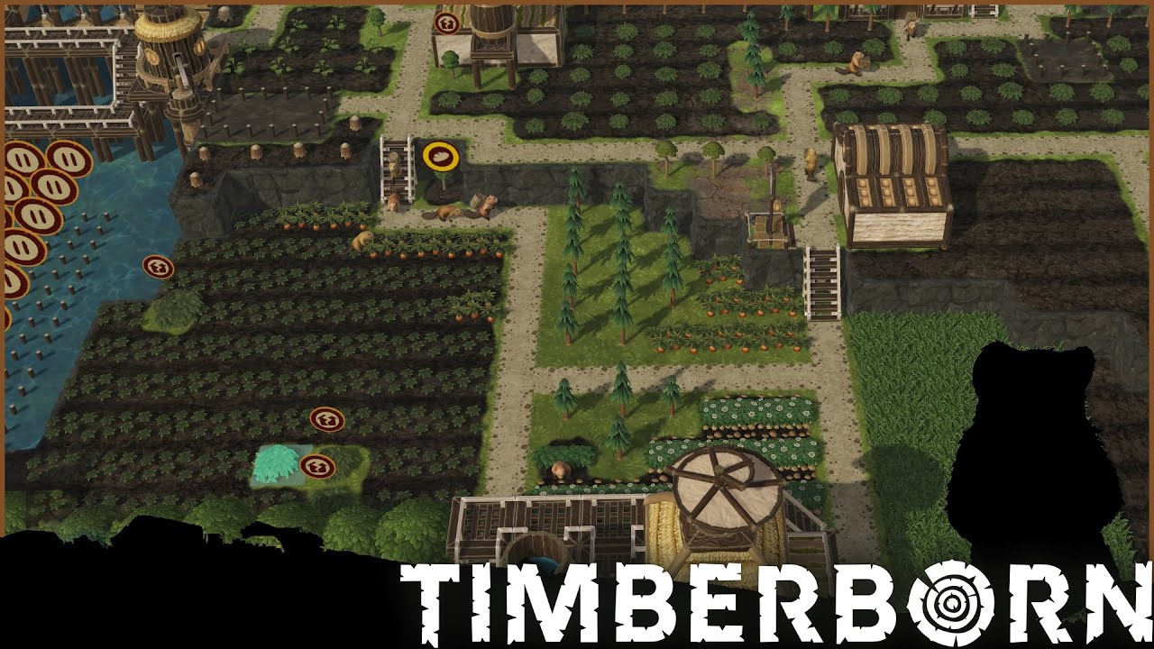 Timberborn Episode 5 : Time To Set Up And Bake Some Bread! Large Water ...