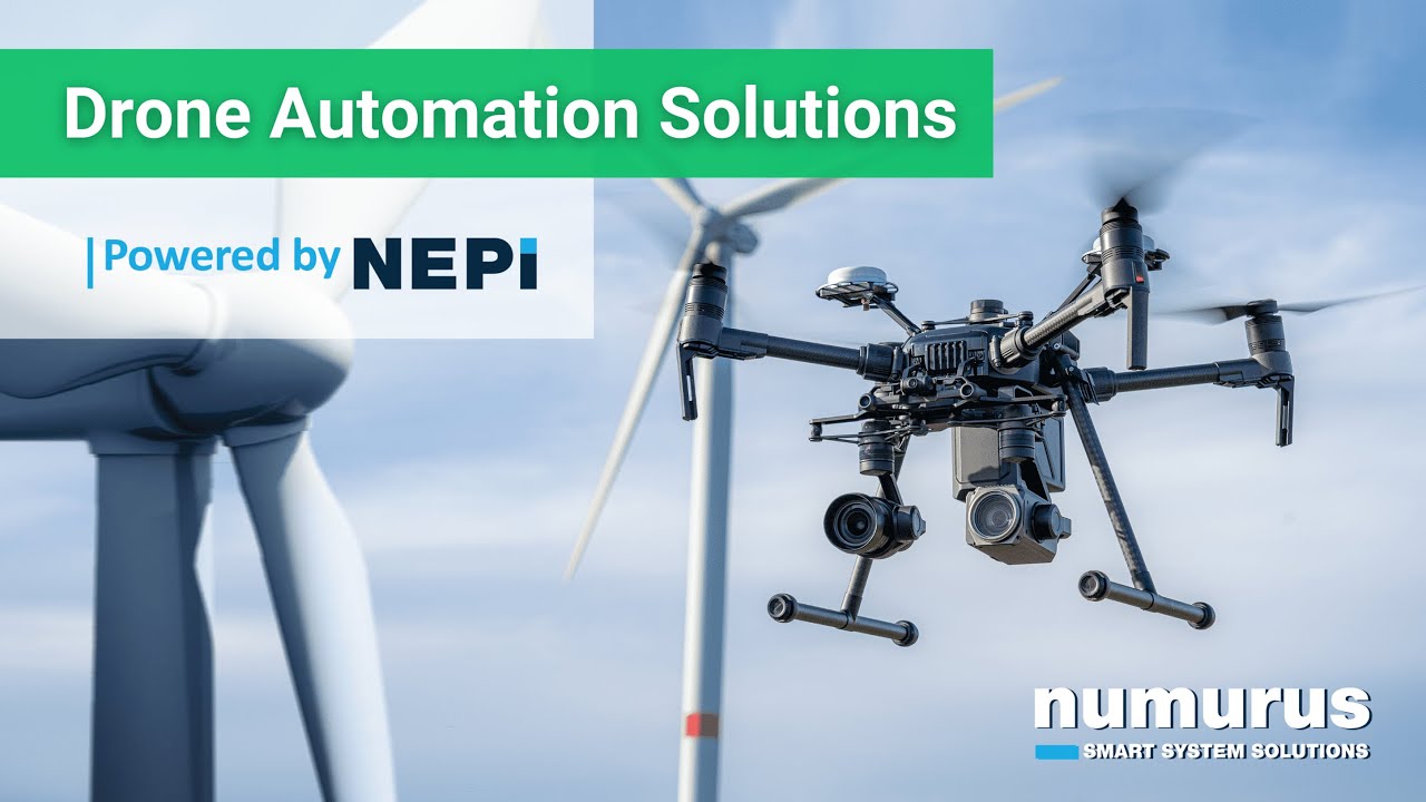 AI Drone Automation Solution Example from Numurus - YouTube