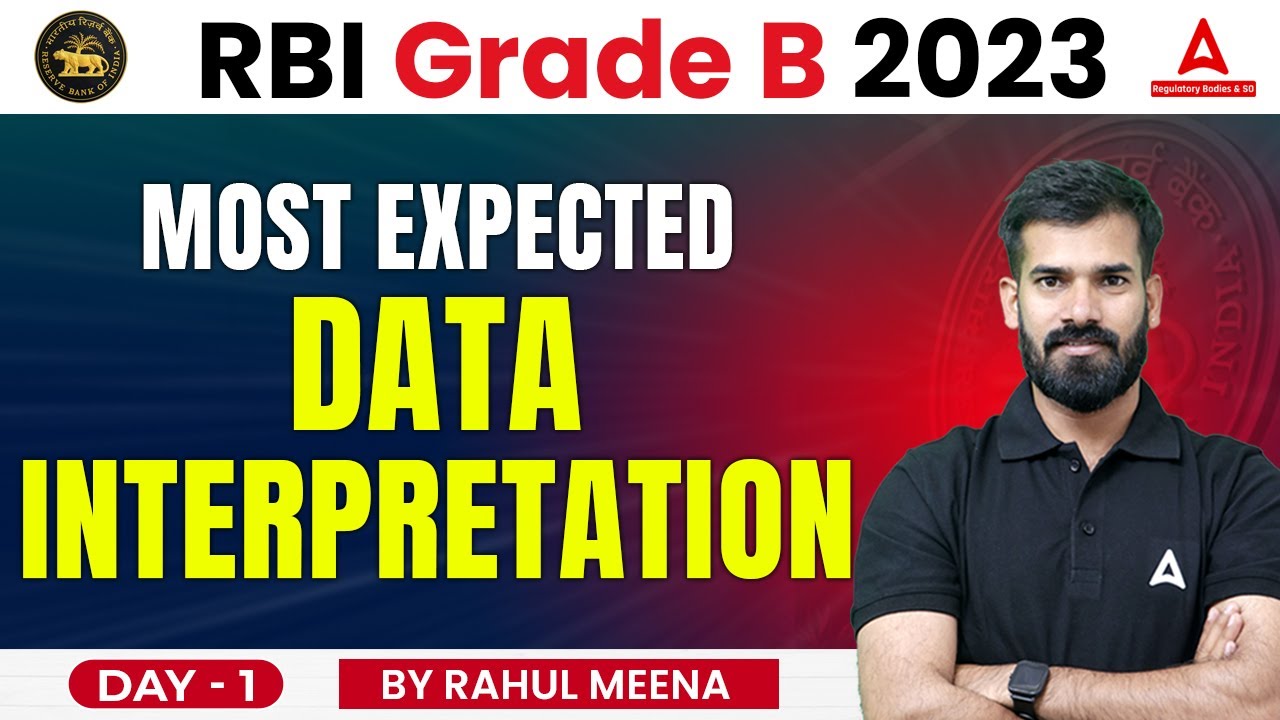 RBI Grade B Data Interpretation Most Expected Data Interpretation Day ...