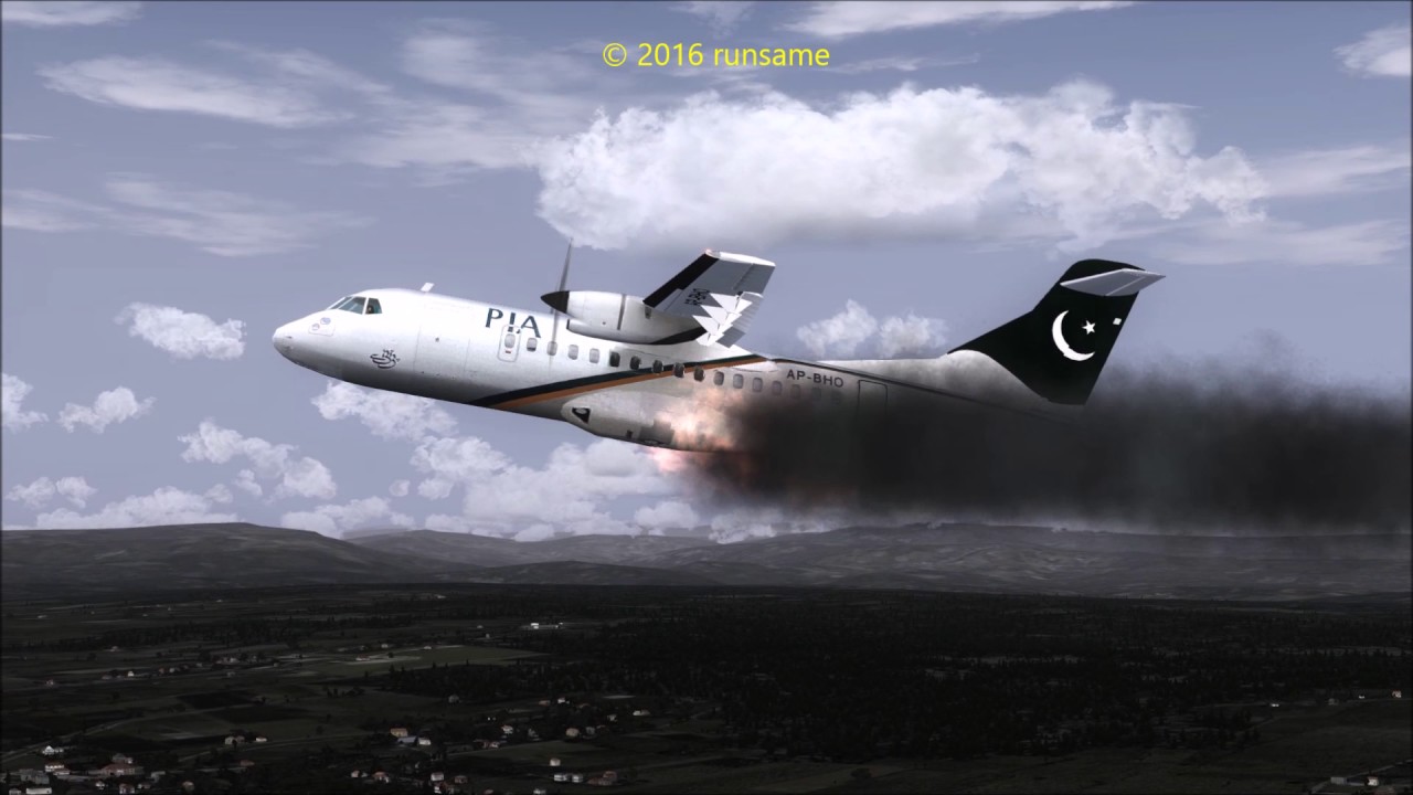 Plane Crash Pakistan Flight 661 PIA ATR 42-500 ++ FSX - YouTube