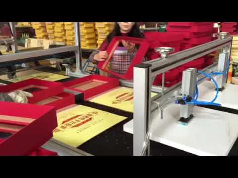 Sinwei ZH500 semi-automatic box assembly machine (accept custom made ...