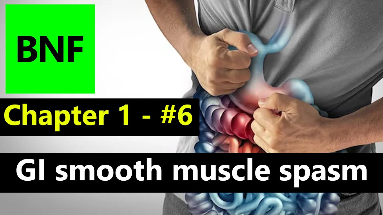 📘 BNF Chapter 1 – Part 6 | 🧠 GI Smooth Muscle Spasm Explained ...