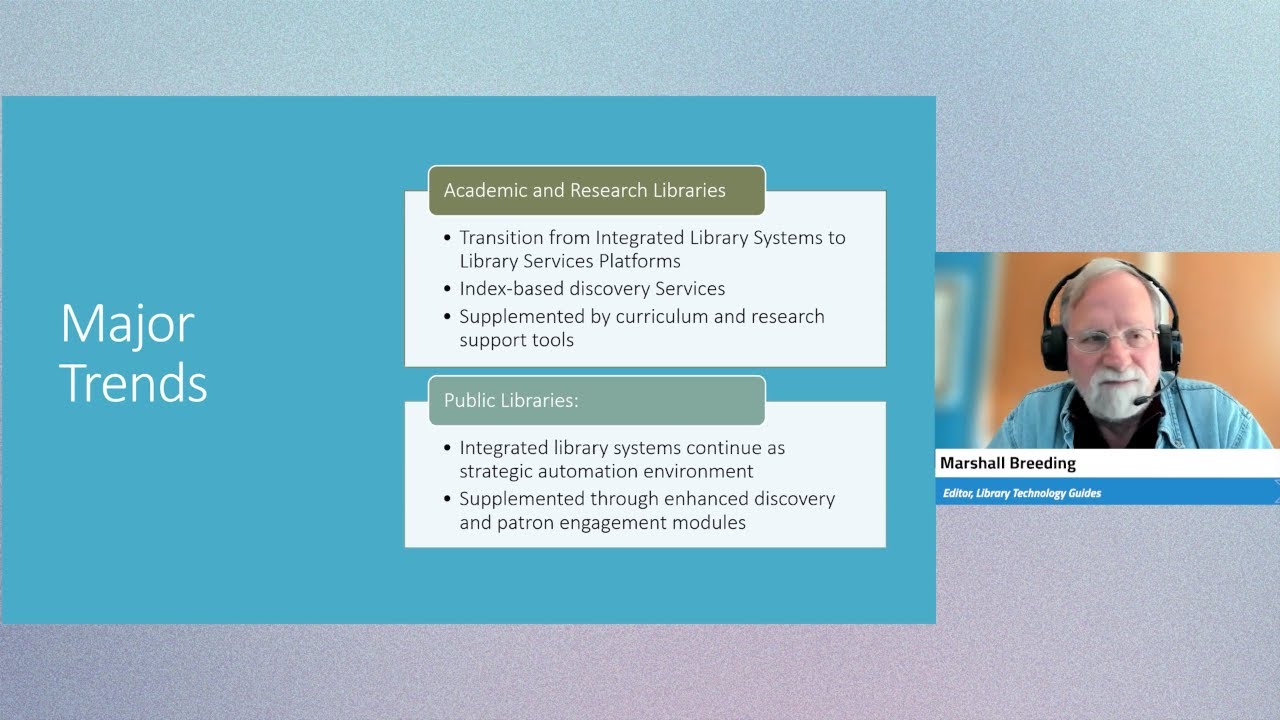 Major Library Tech Trends in Late 2021 - YouTube