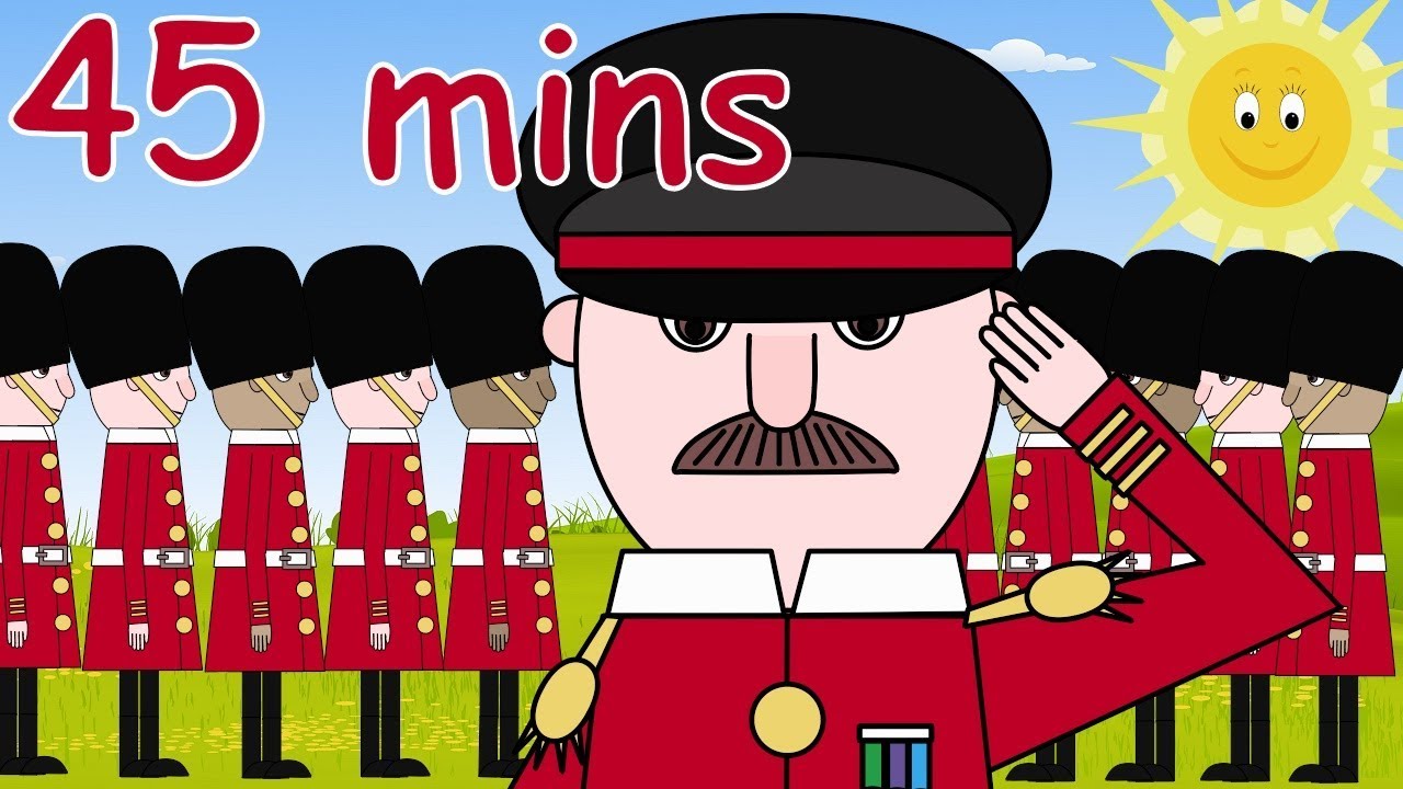 The Grand Old Duke of York! And lots more Nursery Rhymes! 45 minutes ...