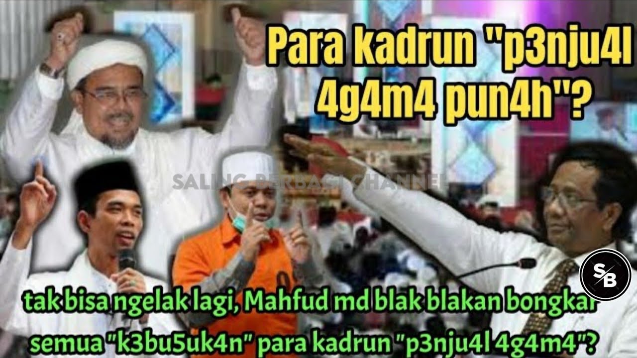 RIZ1EQ🔴BAHAR DAN SUGIK NUR 'K3J4NG²' MAHFUD MD BONGKAR SEMUA ...