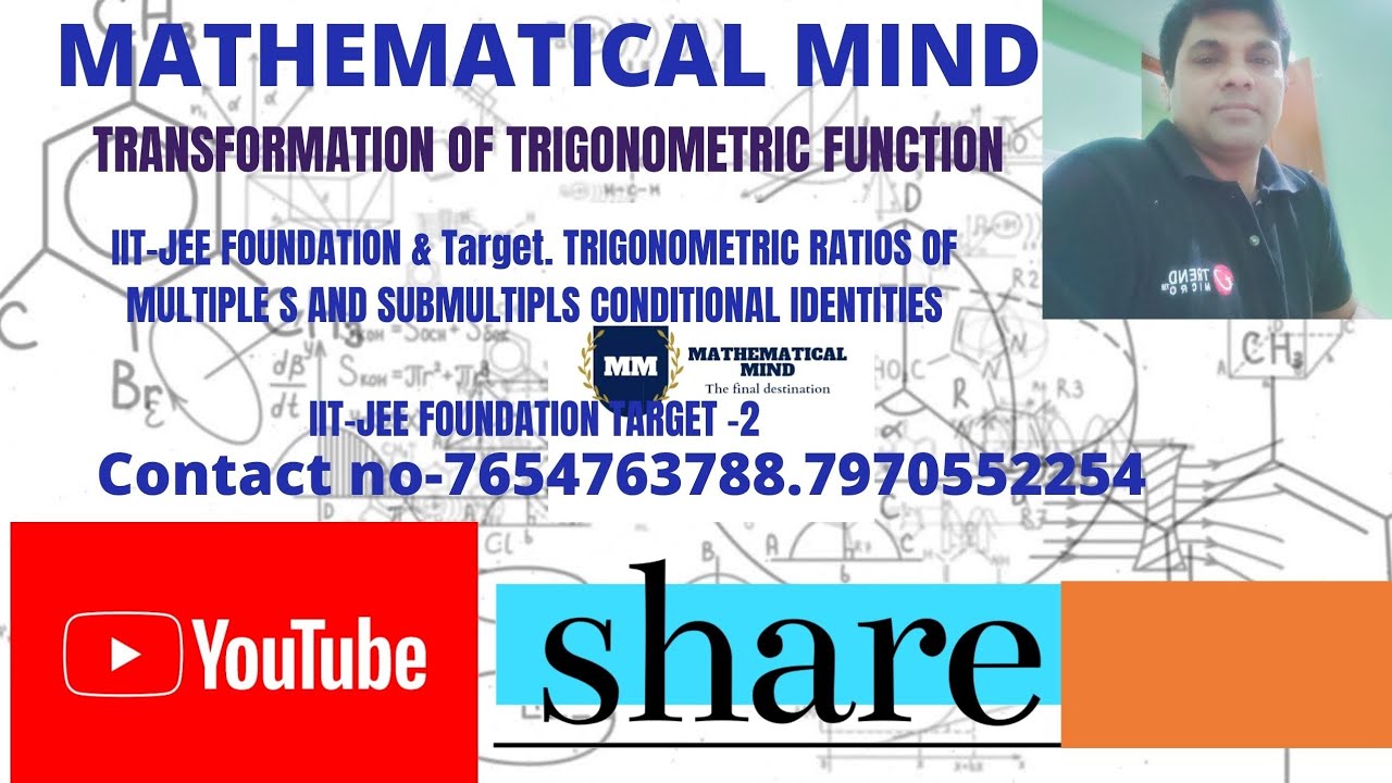MATHEMATICAL MIND IIT-JEE foundation and Target , example of ...