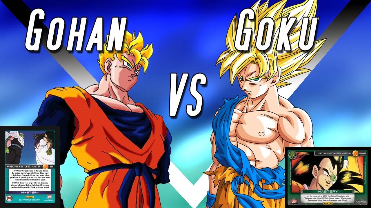 Namekian Knowledge Gohan Vs Saiyan Empowered Goku - 03/05/2017 - YouTube