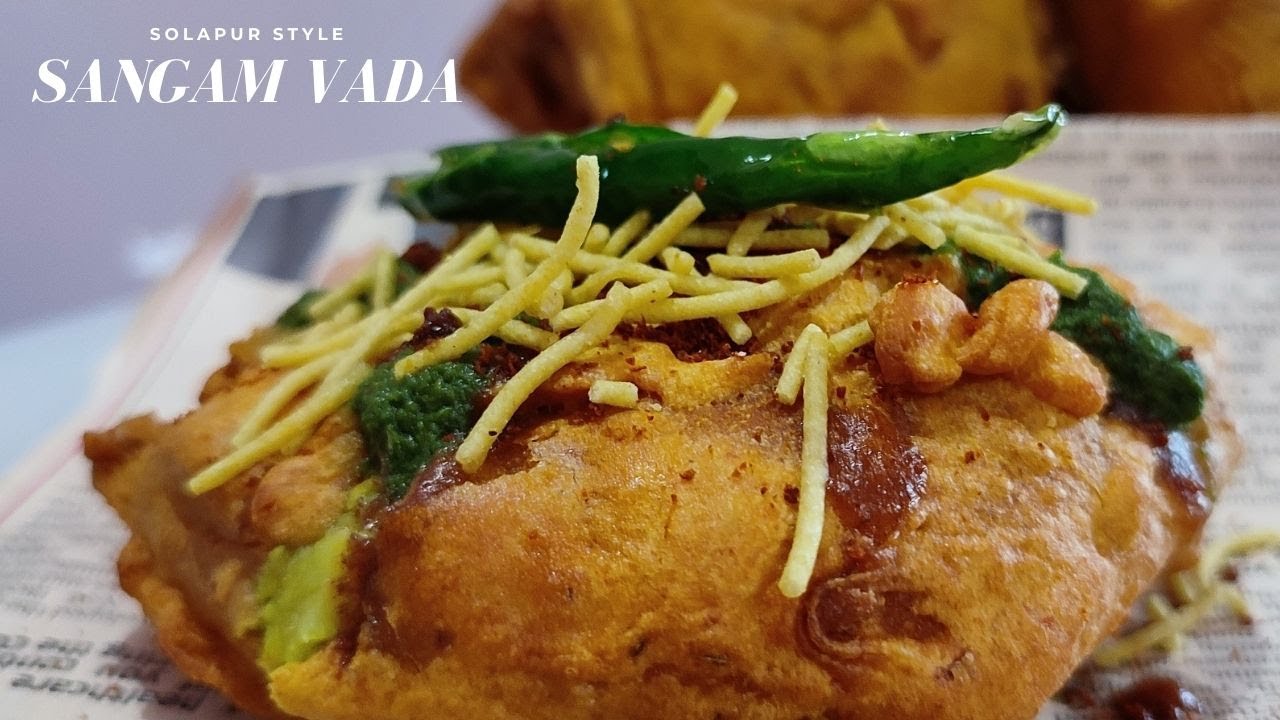 Solapur Special Sangam Vada Recipe | How to make Sangam Vada | Ulta ...