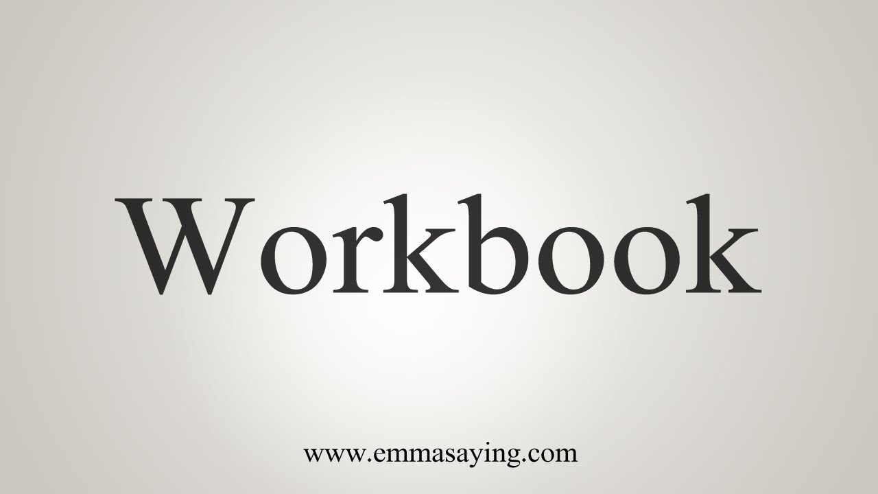How To Say Workbook YouTube how-to-say-workbook-youtube