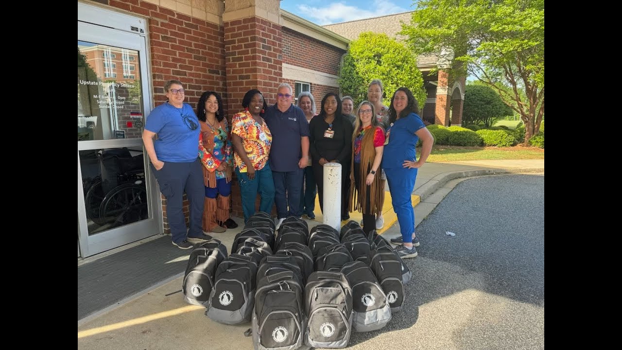 MUTC Chemo Care Backpack Program - YouTube