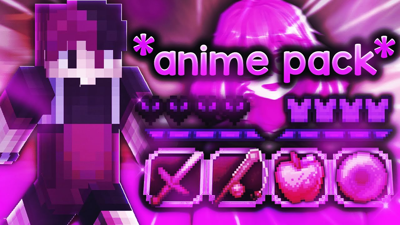 ANİME TEXTURE PACK - arena pvp - YouTube