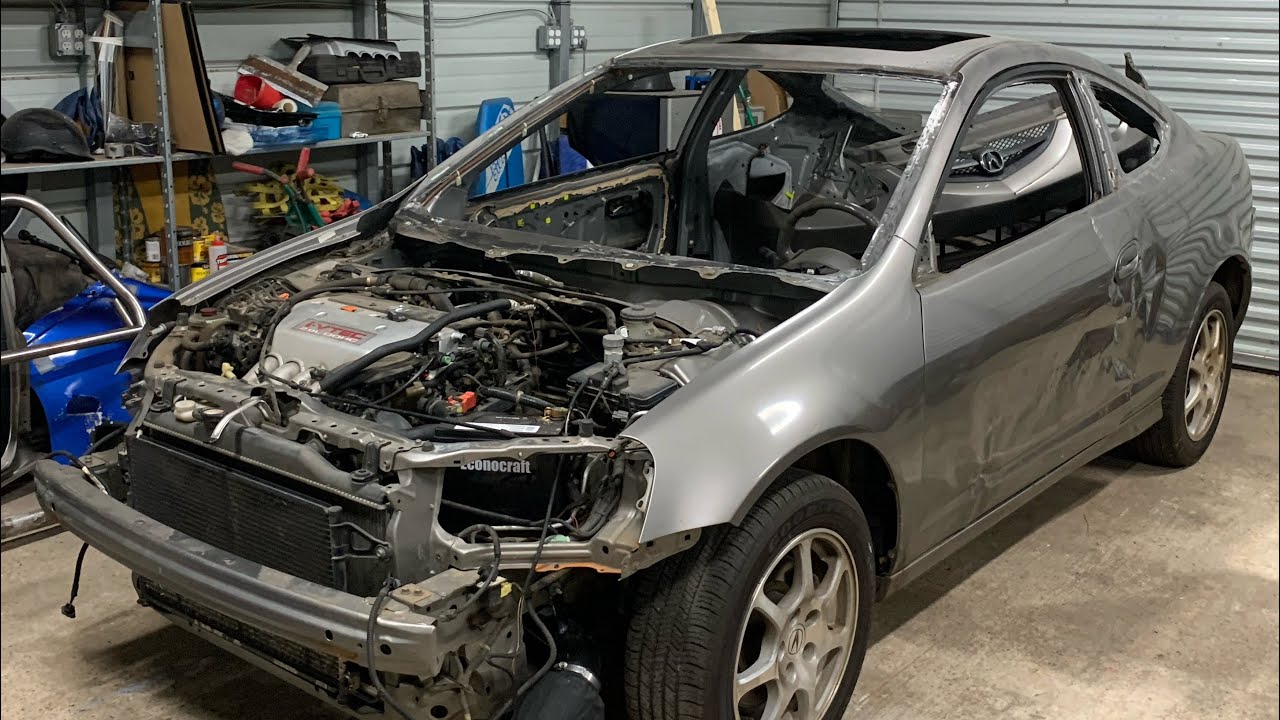 RSX Dirt Car Racecar Build Part 5 - YouTube