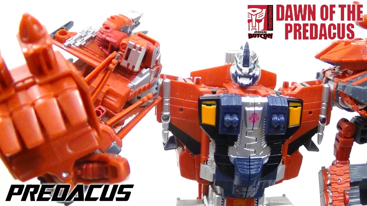 Botcon 2016 Predacus - YouTube