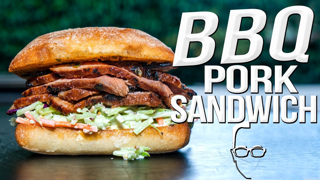 THE ULTIMATE BBQ PORK SANDWICH | SAM THE COOKING GUY 4K - YouTube