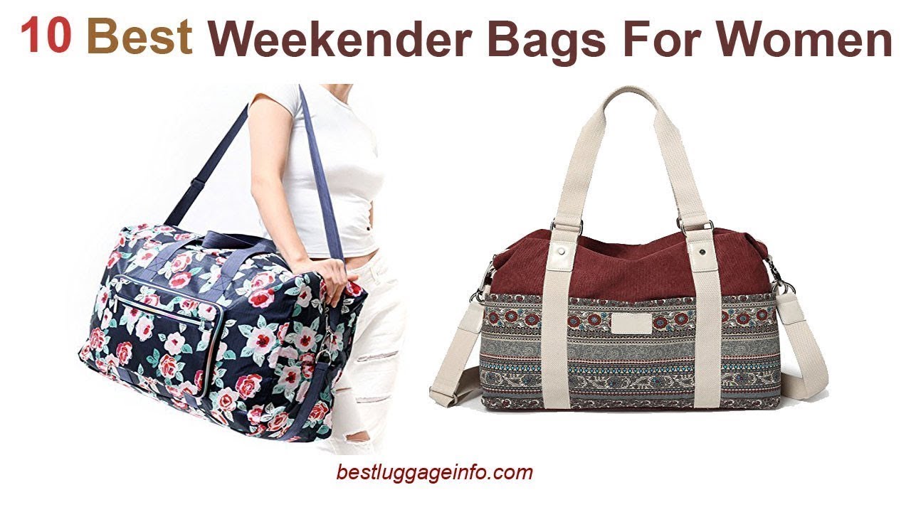 Best Weekender Bags For Women | Ten Best Cute Travel Weekender ...
