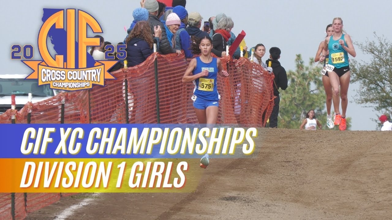 2025 XC - CIF State Cross Country Championships - Girls D1 - YouTube