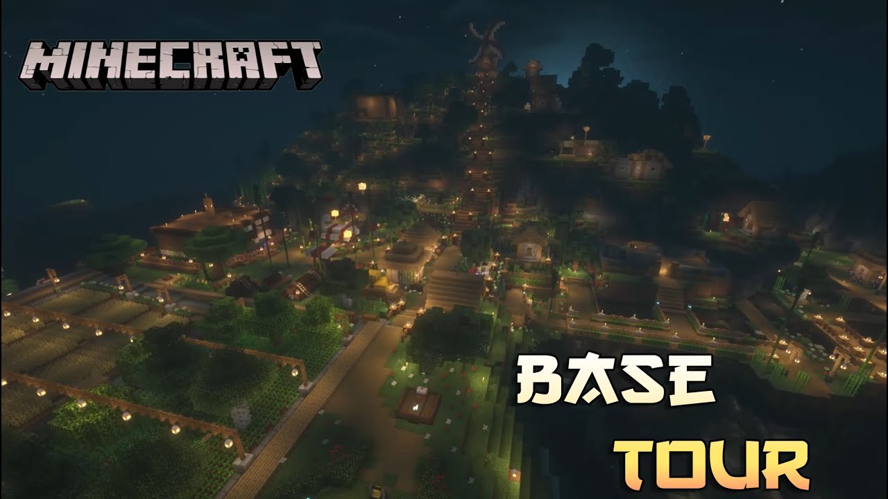 Minecraft Base Tour @KushiKush - YouTube