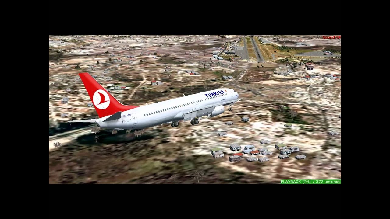 Toncontin Airport visual approach runway 02... - YouTube