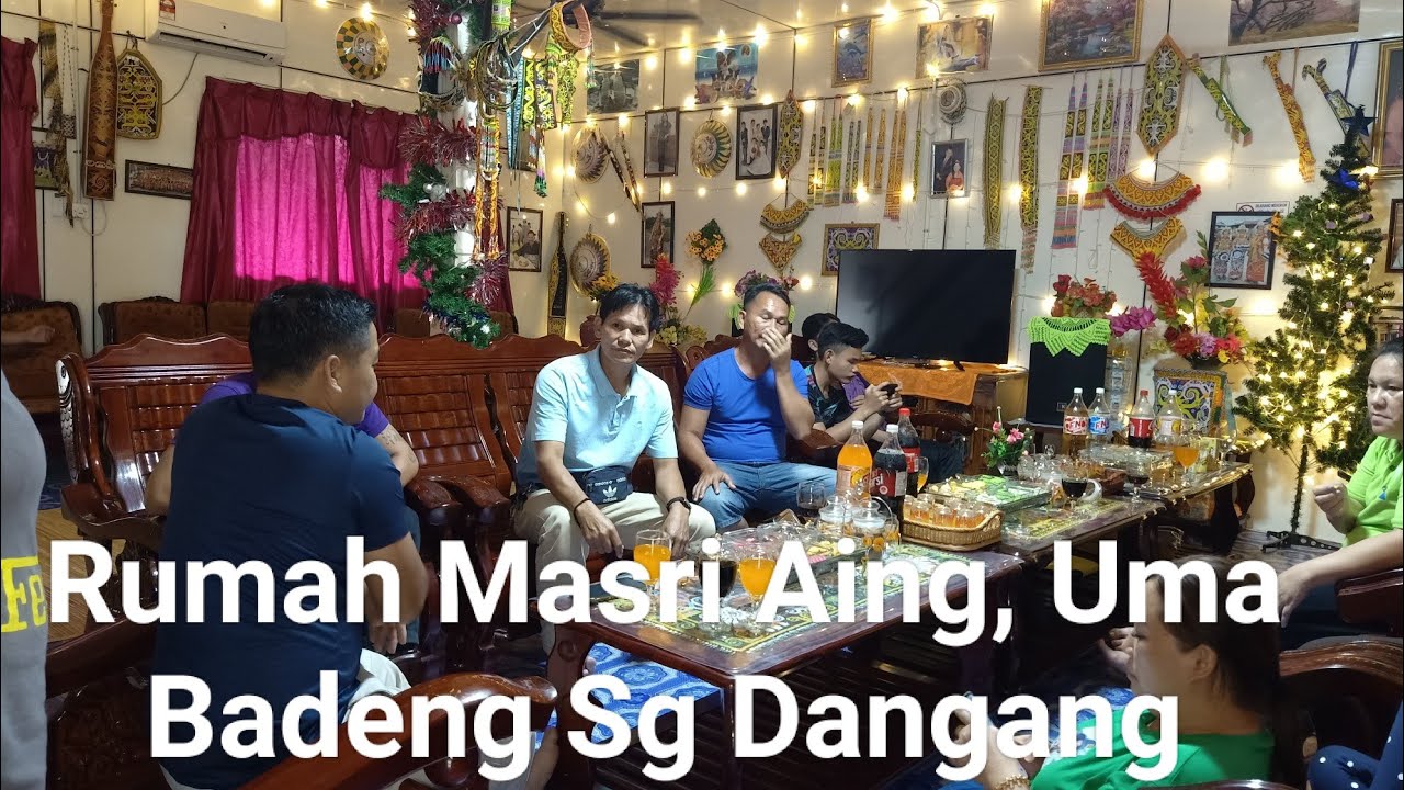 Ngabang Bersama Keluarga di Uma Badeng Sg Dangang - YouTube