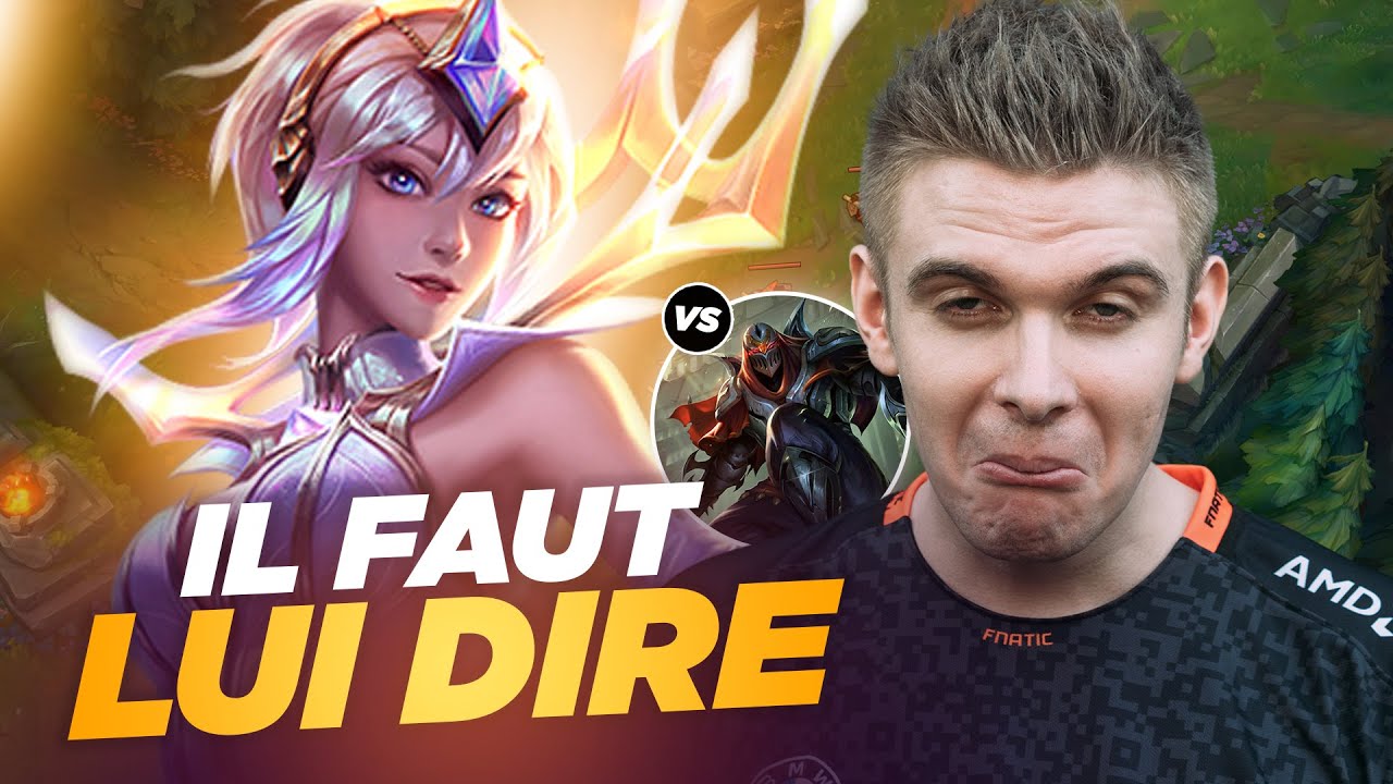RHOBALAS : SOLOQ SMURF | IL FAUT LUI DIRE - LUX VS ZED | LOL FR - YouTube