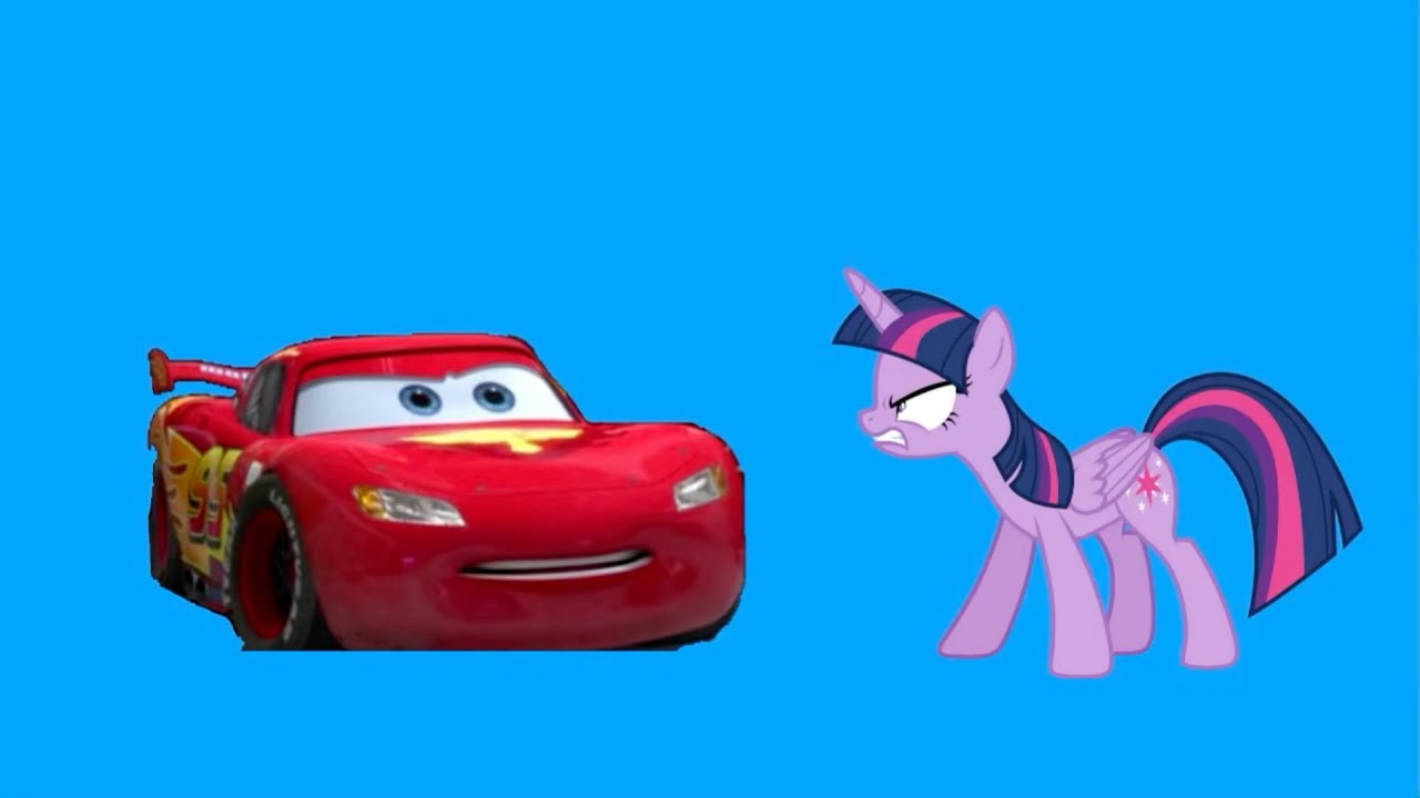 Lightning Mcqueen And Twilight Sparkle Are Argument Like Woody And Buzz