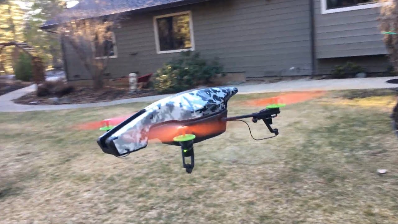 Bobbys old drone ar drone - YouTube