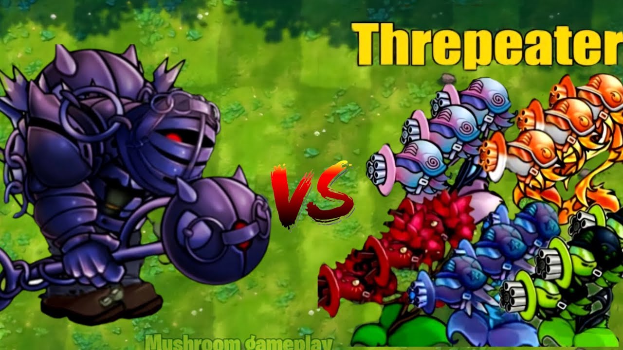 ALL THREEPEATER vs EVERY ZOMBIE in PVZ Fusion! (Ultimate Full Battle ...