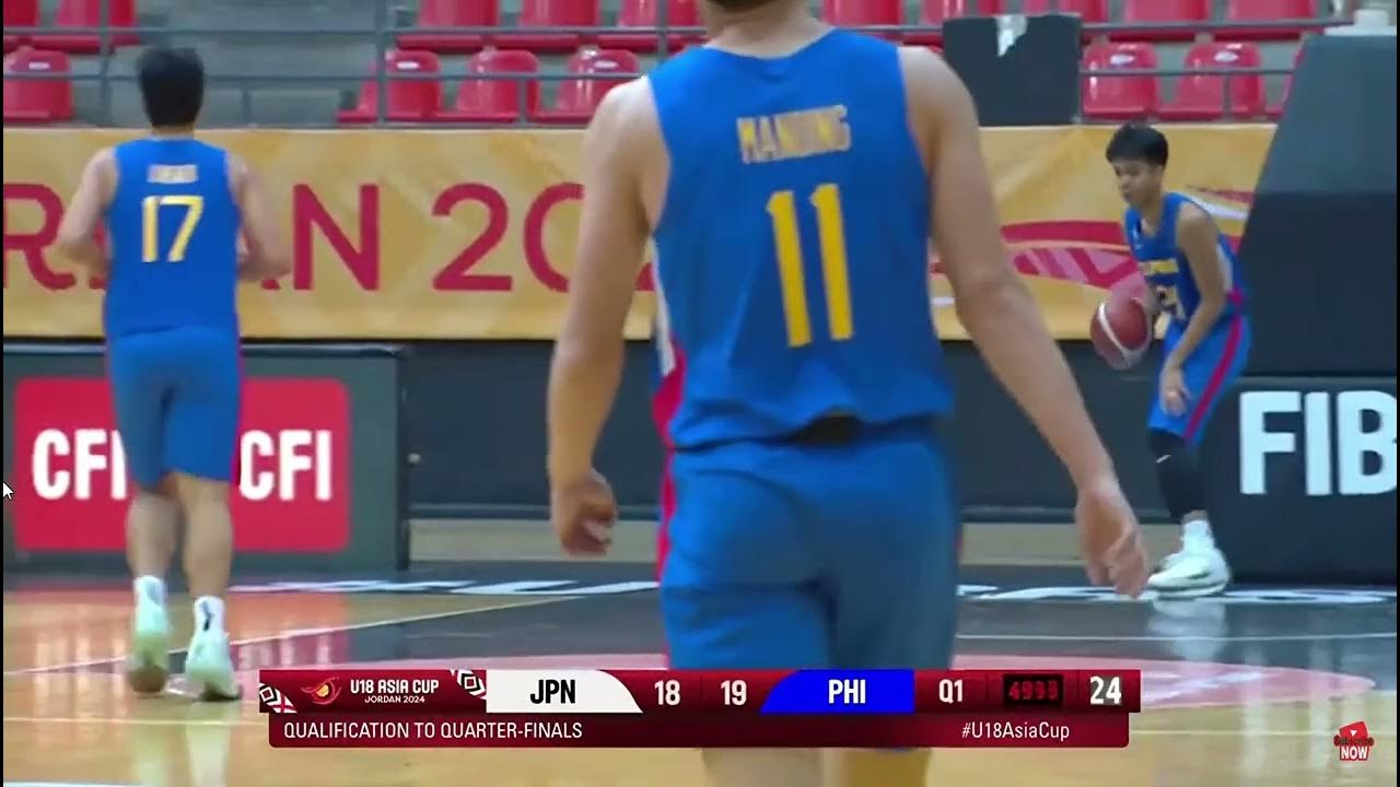 2| Japan v Philippines | FIBA U18 Asia Cup 2024 - YouTube