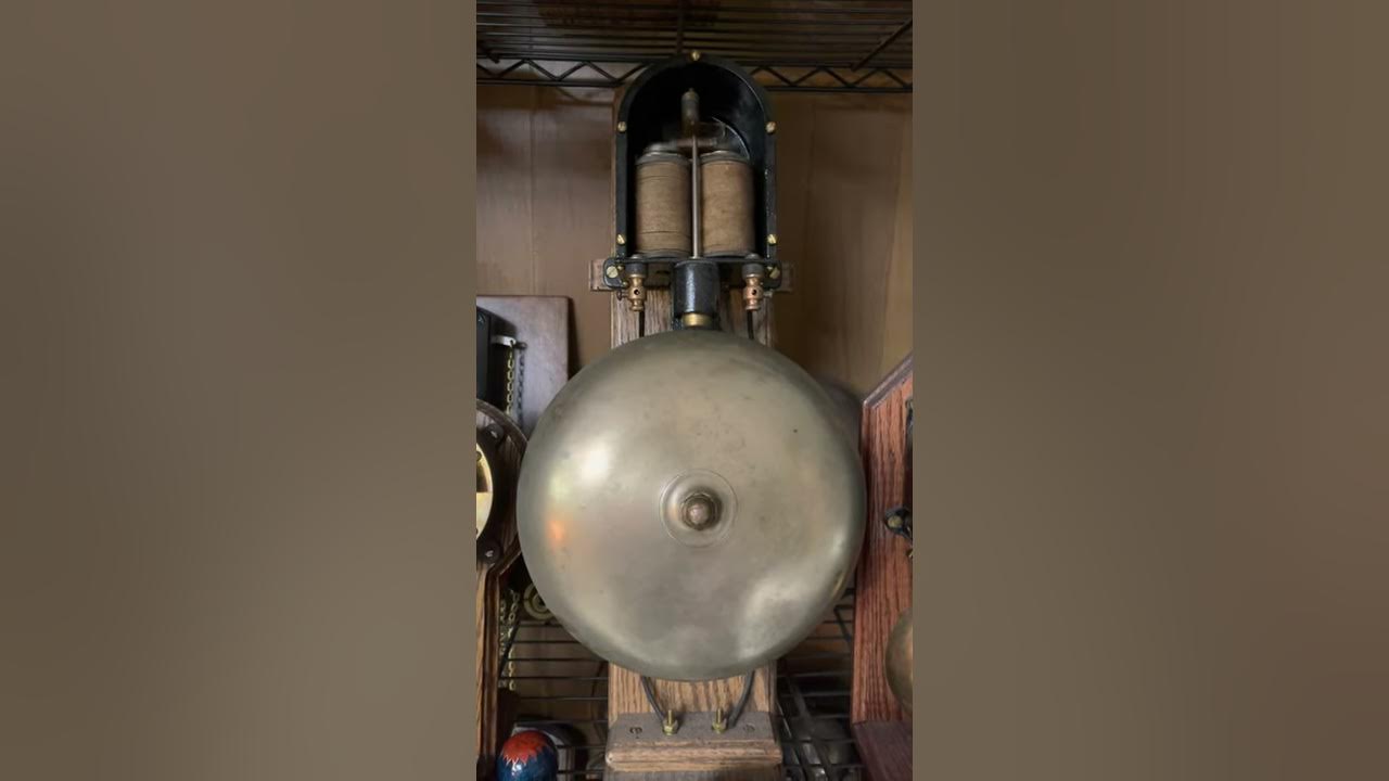Fire Alarm Bell 1910 Edwards - YouTube