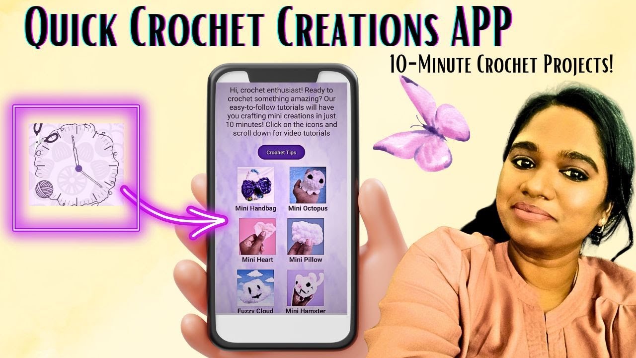 Quick Crochet Creations App: Fast & Fun Crochet Projects in 10 Minutes ...