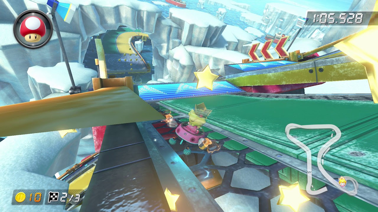 Ice Ice Outpost [150cc] - 1:47.162 - ΛX Alberto (Mario Kart 8 Deluxe ...