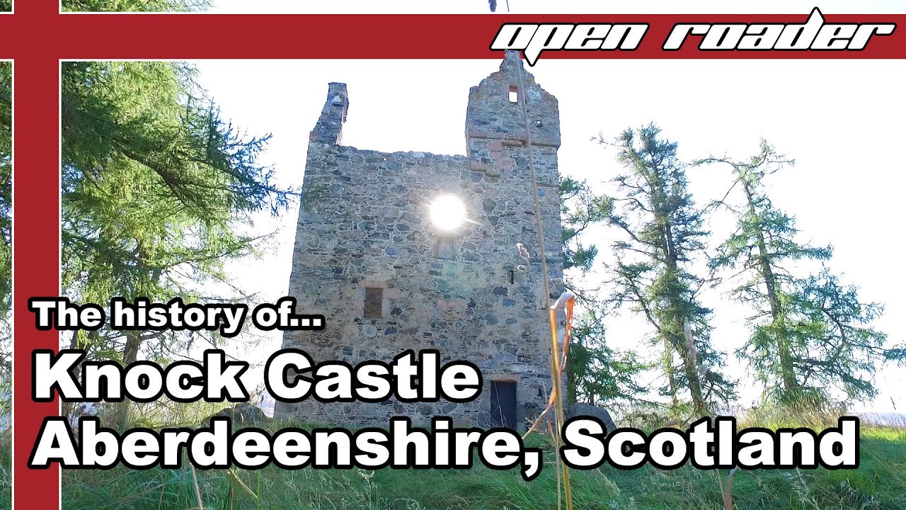 Knock Castle, Aberdeenshire, north-east Scotland built around 1600AD ...