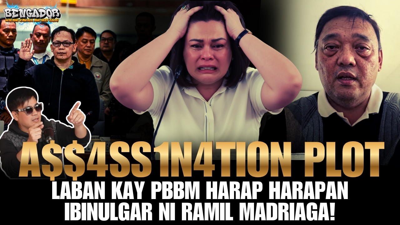 $HUT1K! RAMIL MADRIAGA IBINULGAR ANG A$$4SS1N4TION PLOT LABAN KAY PBBM ...