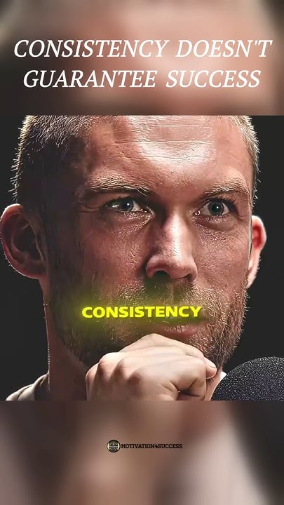 Consistency doesn't guarantee success - YouTube