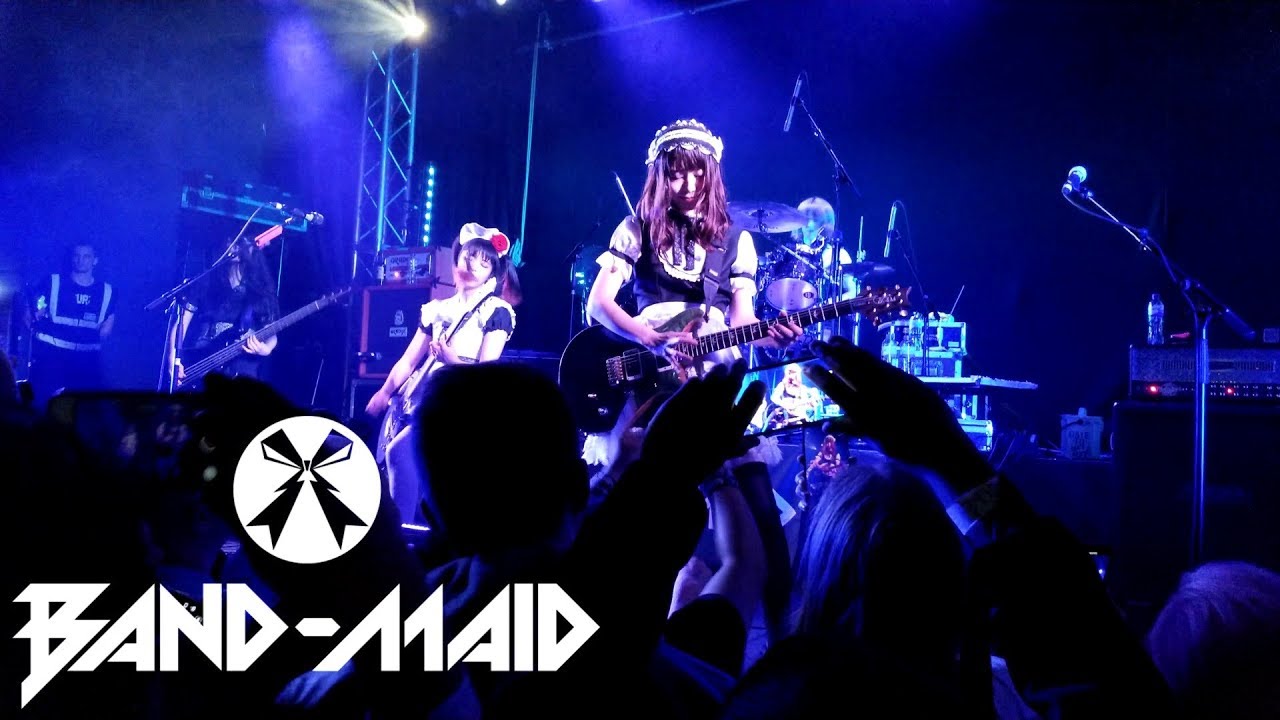 BAND-MAID London The Dome 2018 "onset" - YouTube