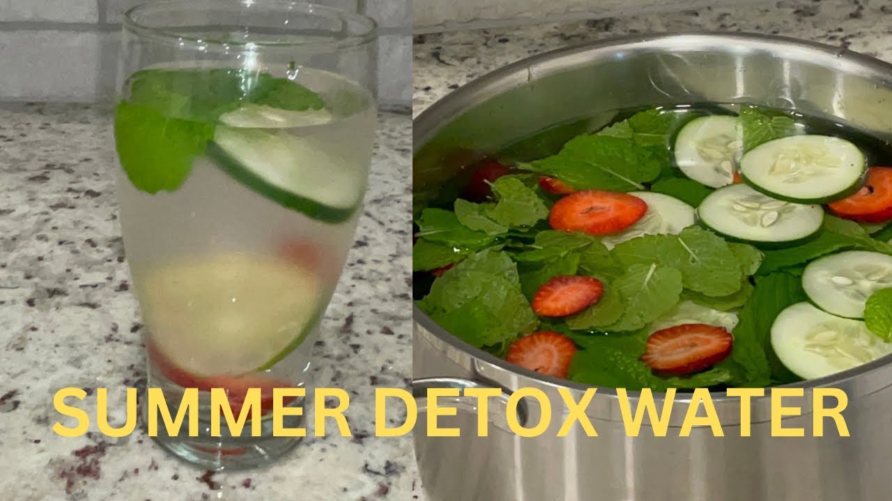 Best Detox Water for Summer | Fruit Water, Infused water | Kidney Detox ...