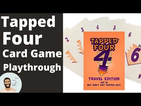 Tapped Four Card Game Playthrough - YouTube